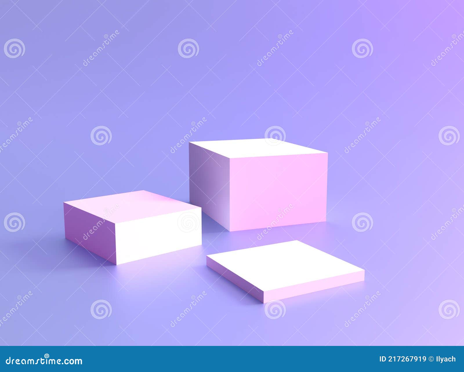 Podium Pedestal Stand Background, Display Platform, 3D Cube Boxes ...