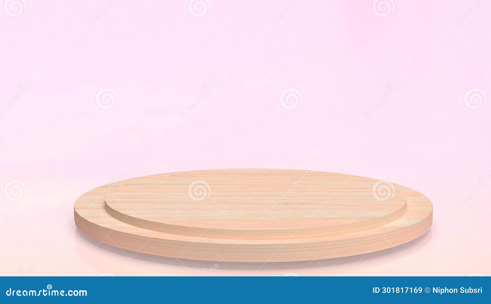 The Podium on Pink Background for Present or Advertising Concept 3d ...