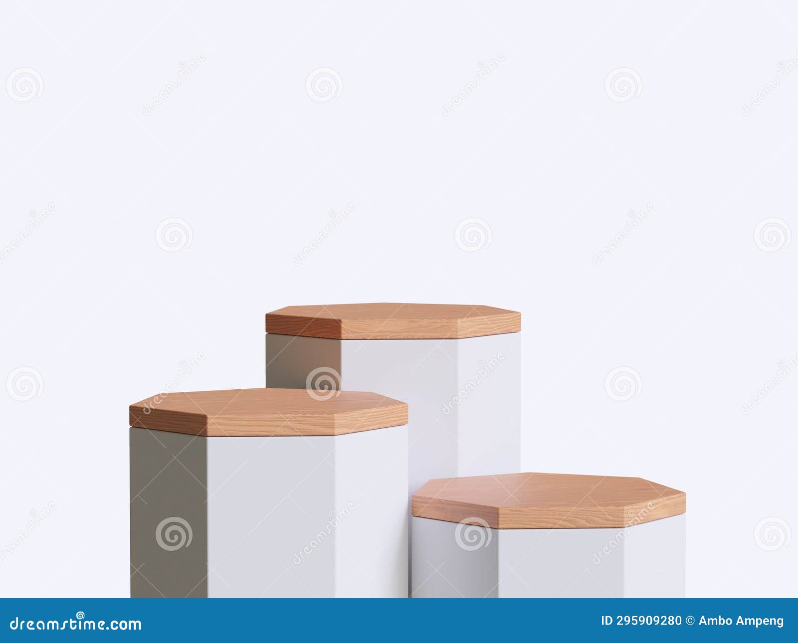 Podium Product Display Scene Presentation Realistic Render Illustration ...
