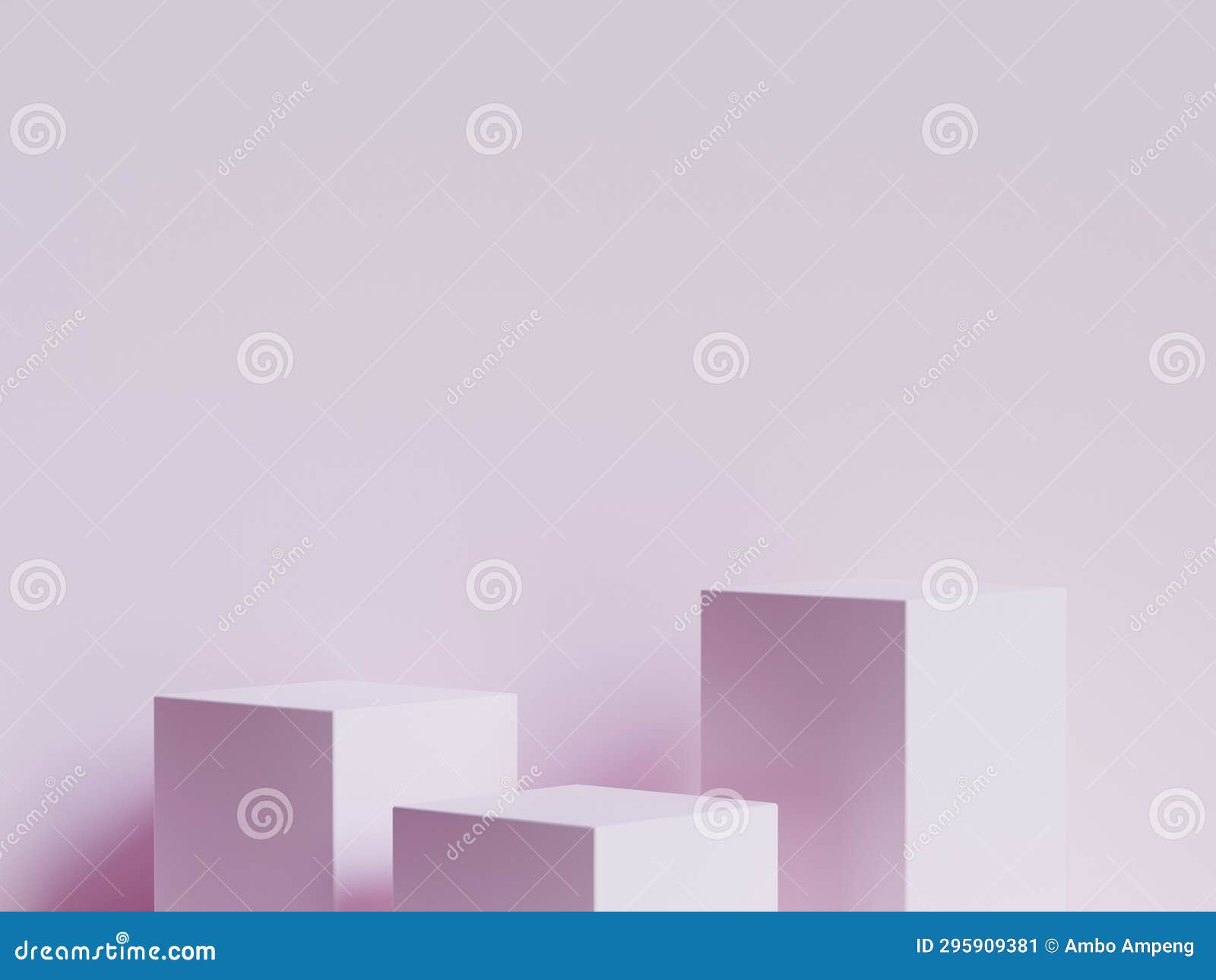 Podium Product Display Scene Presentation Realistic Render Illustration ...