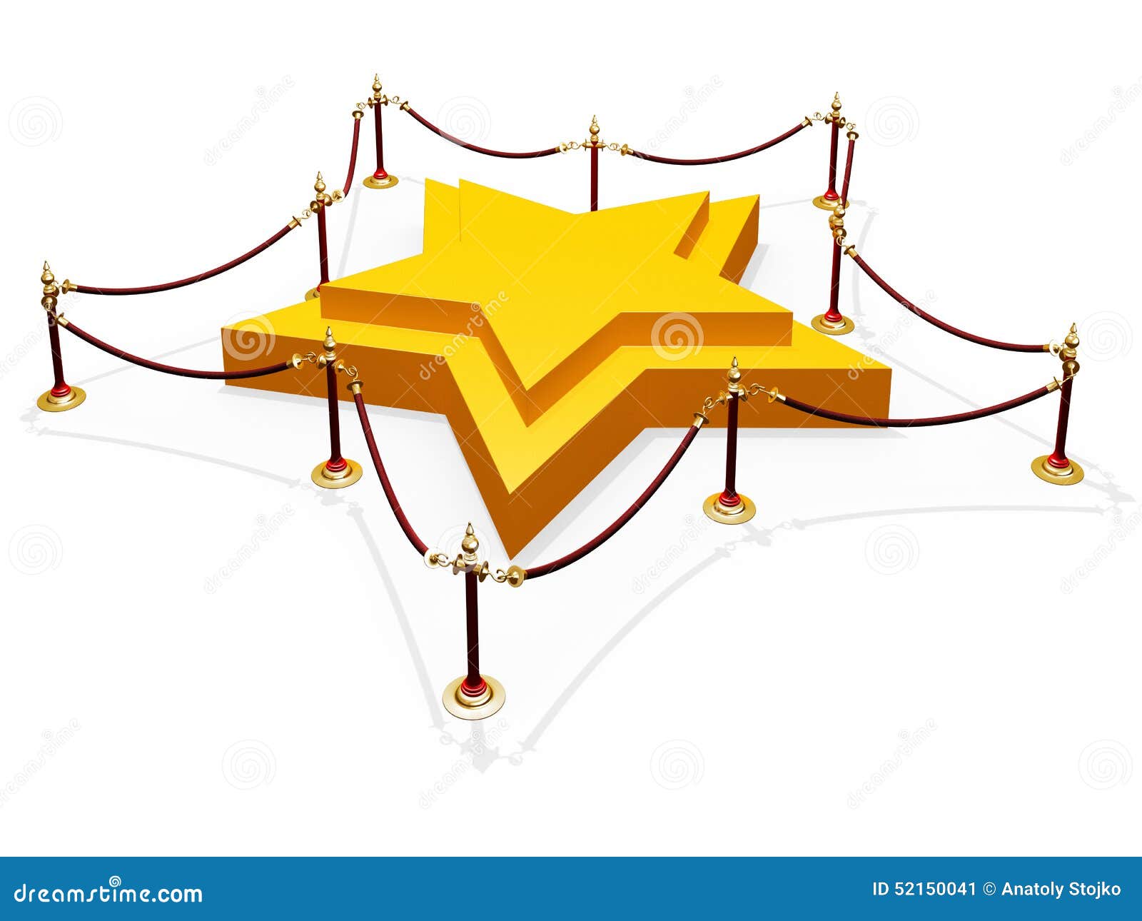 Podium star shape stock illustration. Illustration of class - 52150041