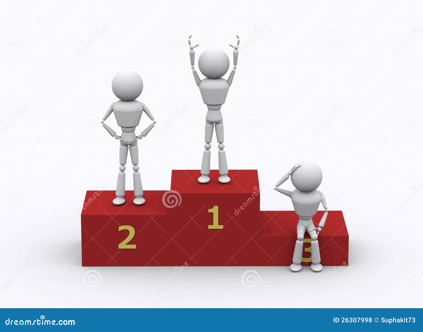 Podium For Winner. Pedestal For First Place. Stage And Platform Of ...