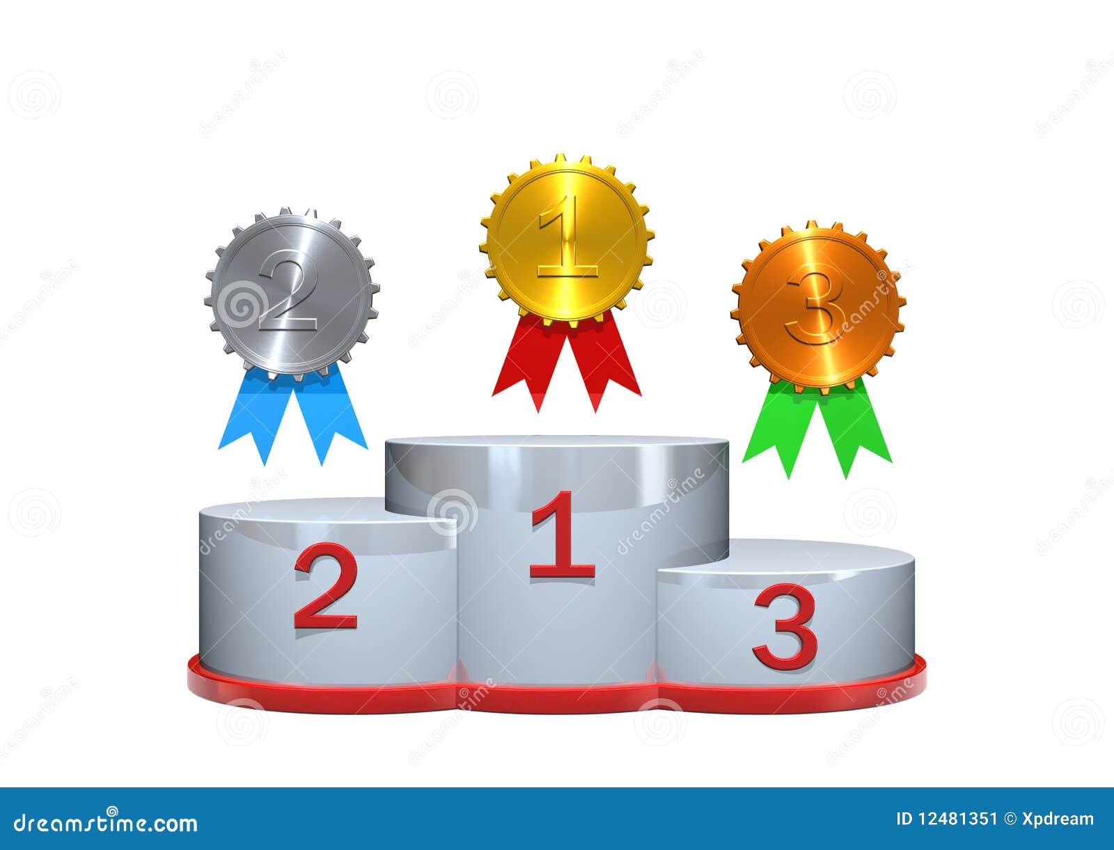 Podiume illustration stock. Illustration du sommet, allumette - 12481351