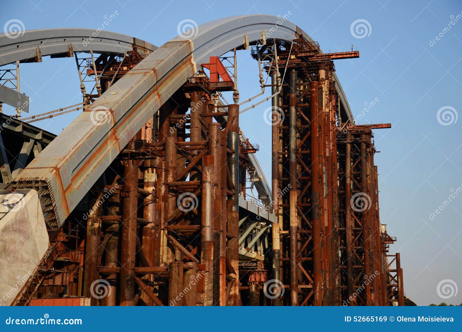Podol bridge passage stock image. Image of rail, railroad - 52665169