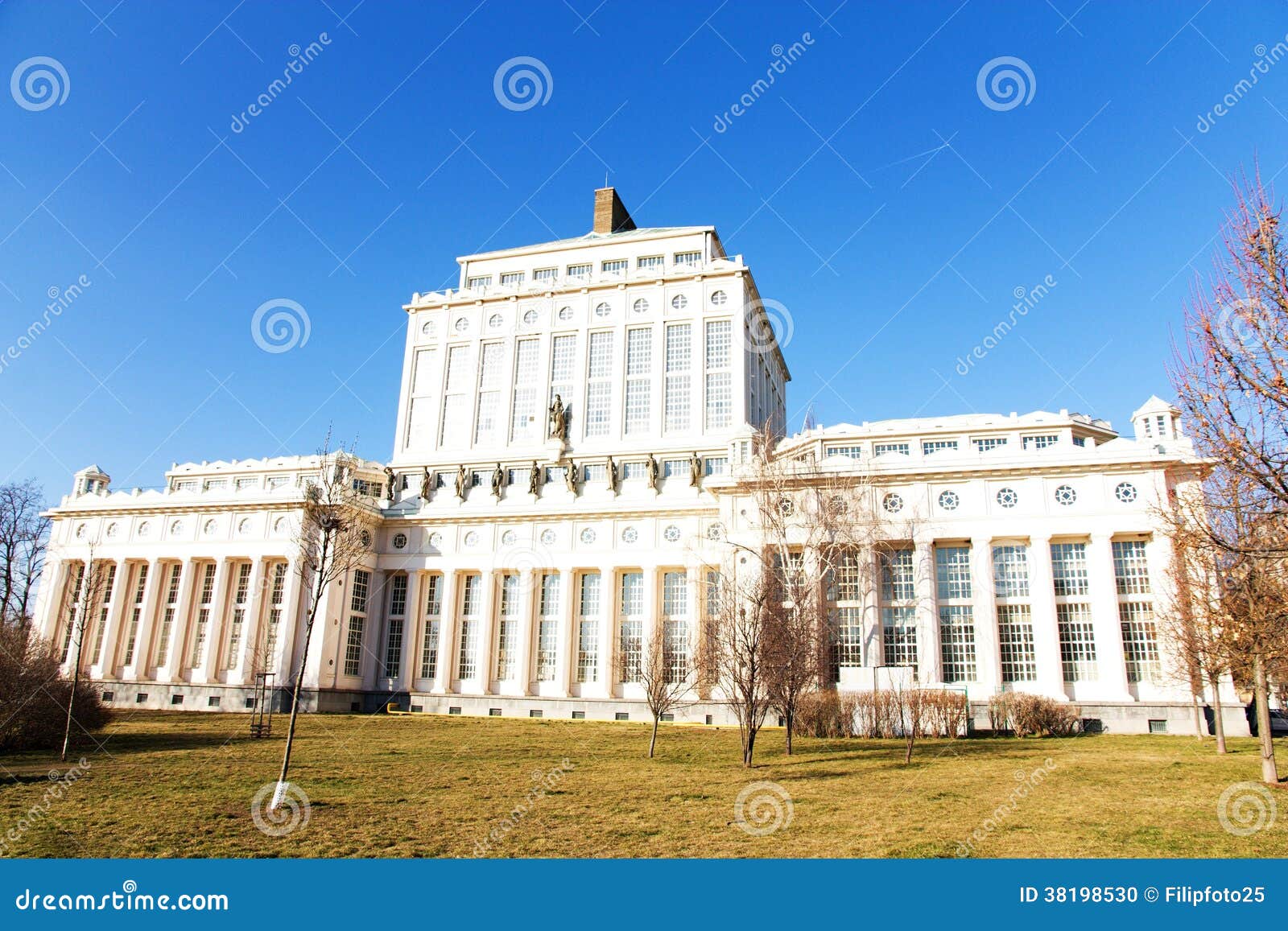 Podoli waterworks stock photo. Image of dome, building - 38198530