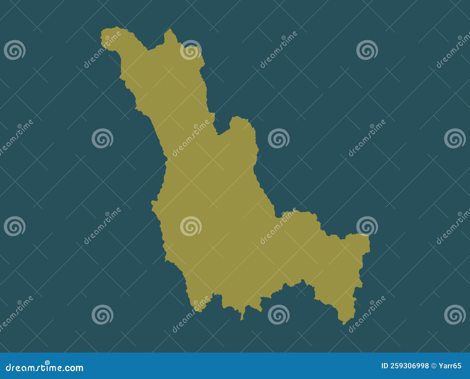 Podujeva, Kosovo. Solid. No Legend Stock Illustration - Illustration of ...