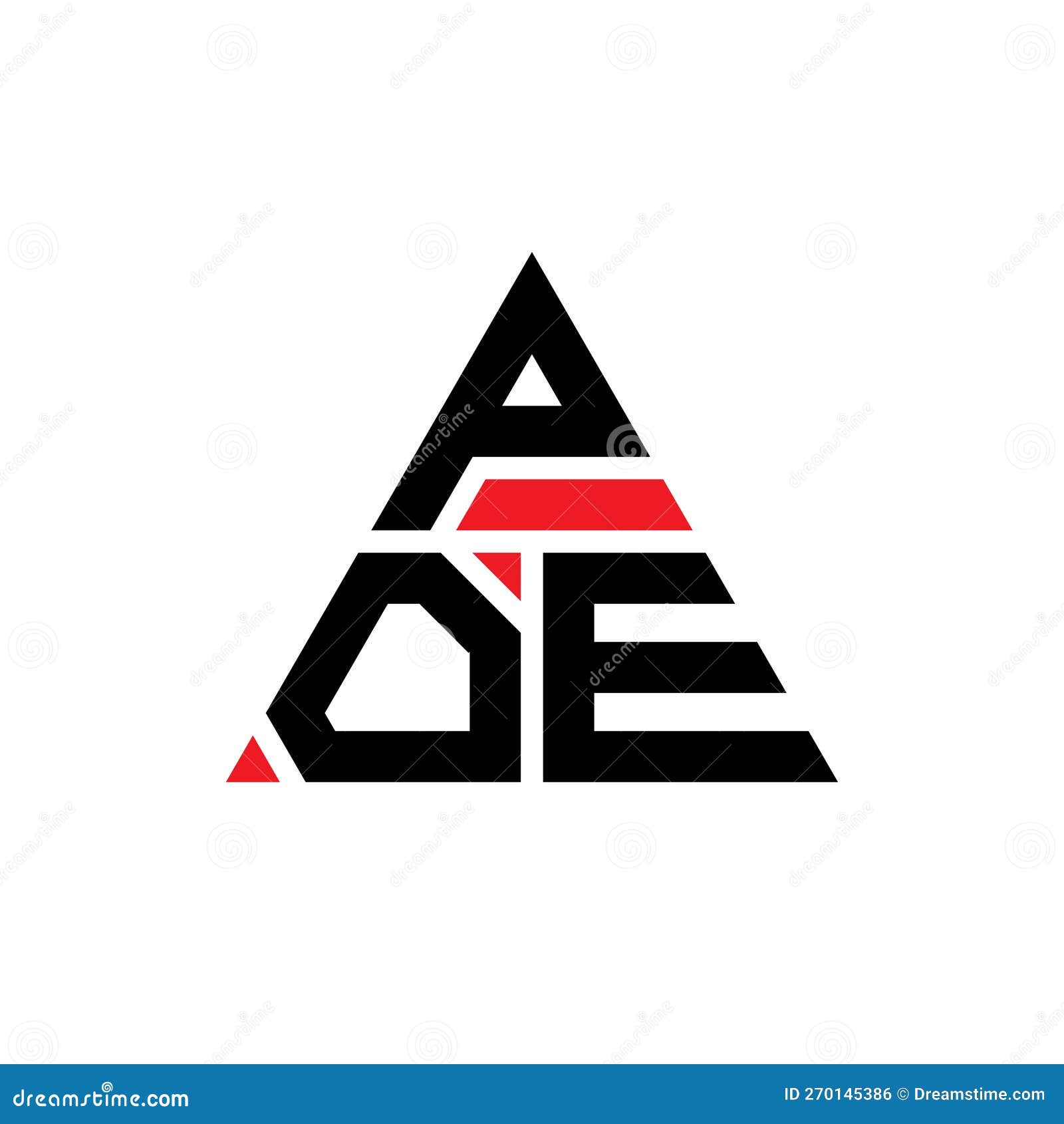 POE Triangle Letter Logo Design with Triangle Shape. POE Triangle Logo ...
