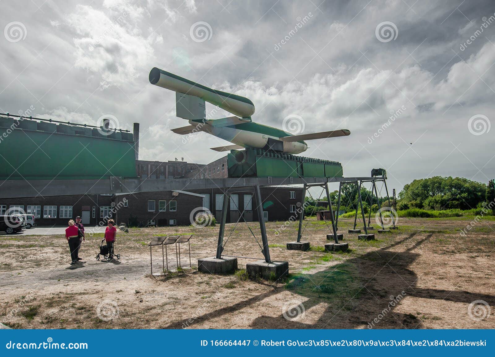 Poenemunder. Germany 2018 Rocket Launching Facility V1 Editorial ...