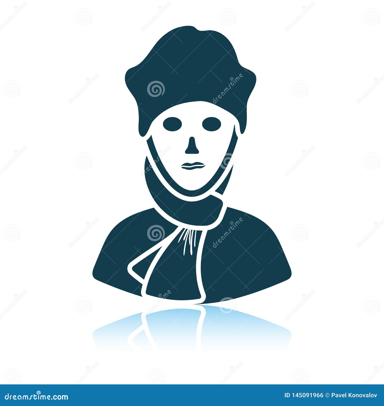 Poet icon stock vector. Illustration of single, icon - 145091966