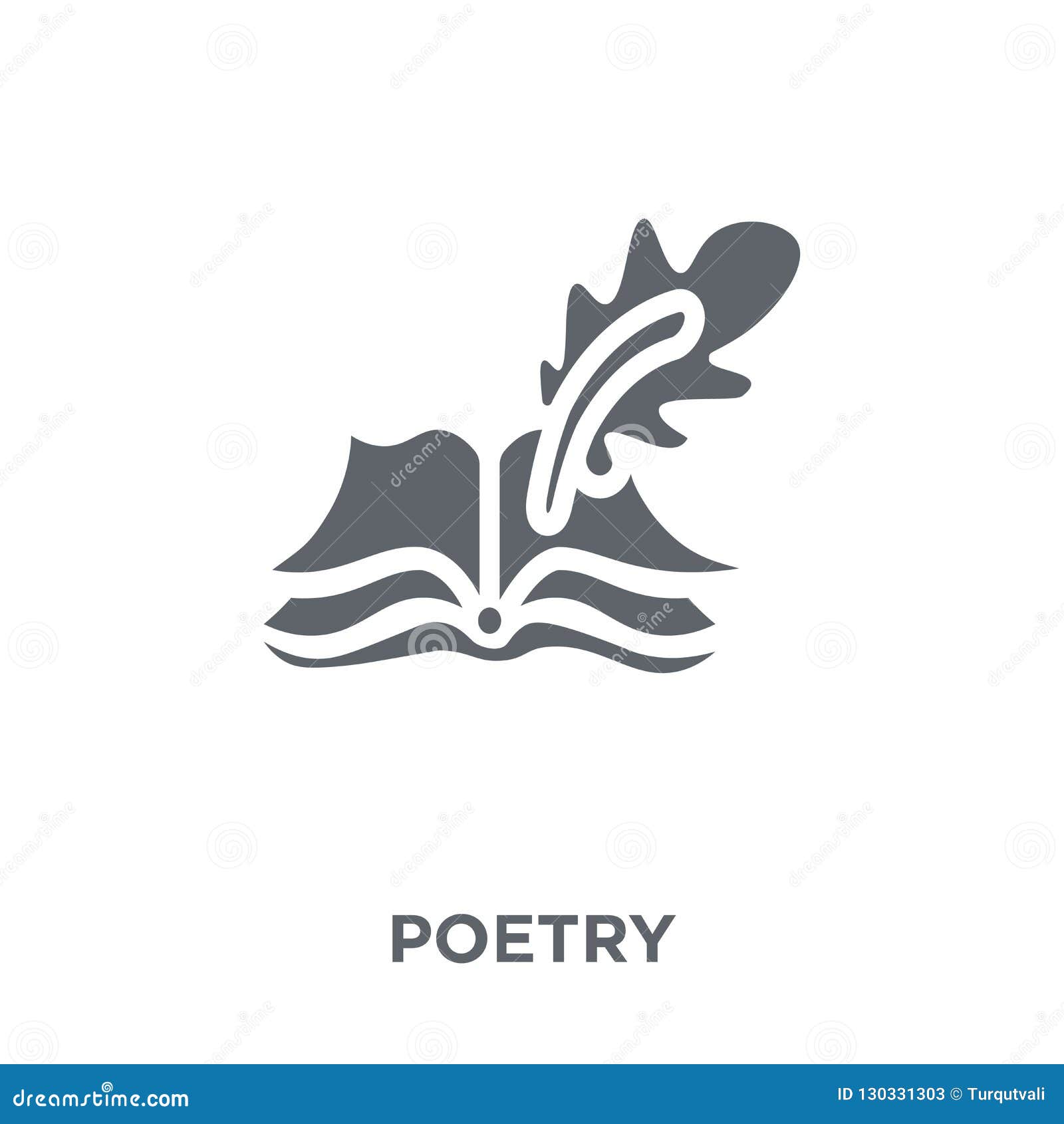 Poetry Icon From Museum Collection. Cartoon Vector | CartoonDealer.com ...