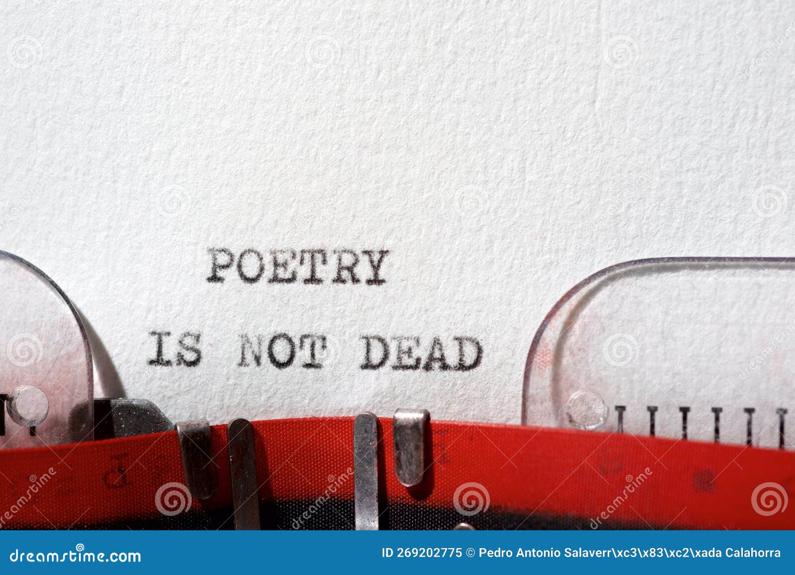 Poetry is not dead stock image. Image of write, text - 269202775