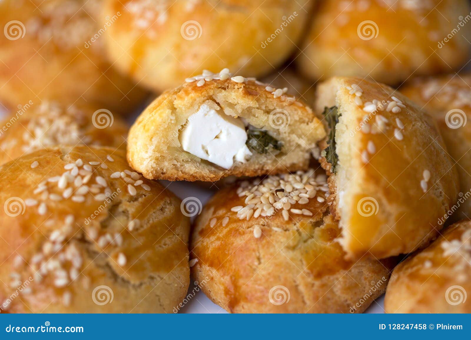 Pogaca, Traditional Turkish Pastry Stock Photo - Image of breakfast ...