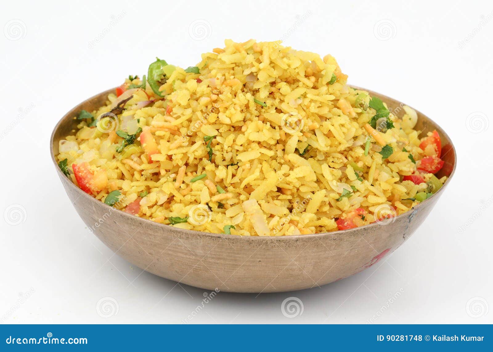 Poha stock photo. Image of puaa, lunch, salted, sauce - 90281748