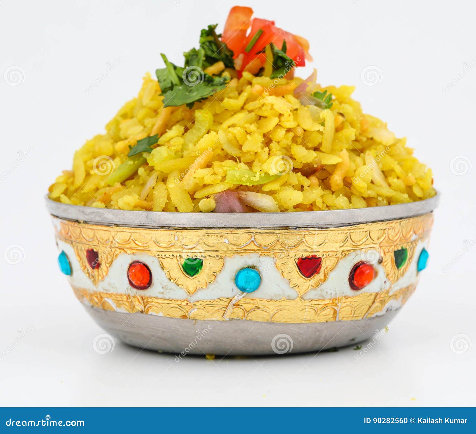 Poha stock photo. Image of pohaa, maharashtrian, delicious - 90282560