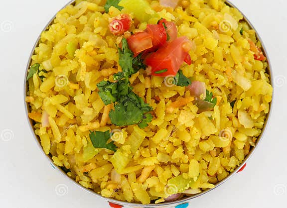 Poha stock image. Image of green, india, puaa, diet, black - 90283885