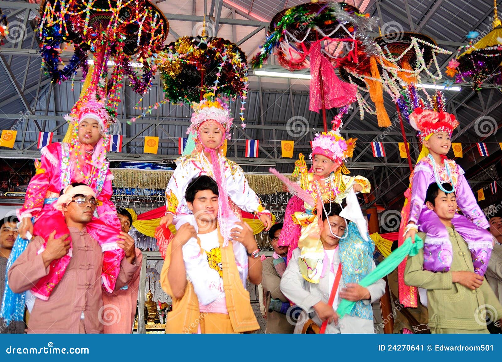 Poi Sang Long Ordination 2012. Editorial Photo - Image of honor ...