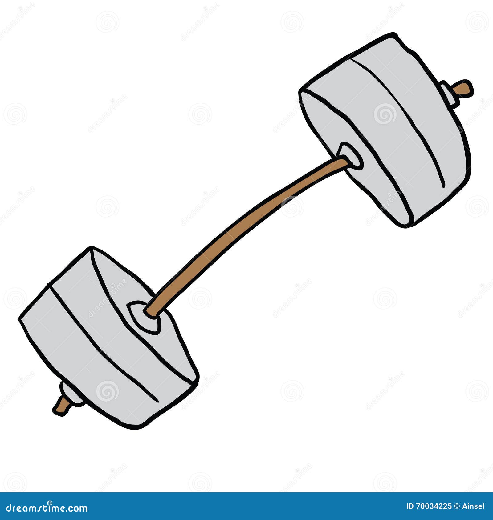 Poids illustration de vecteur. Illustration du aptitude - 70034225