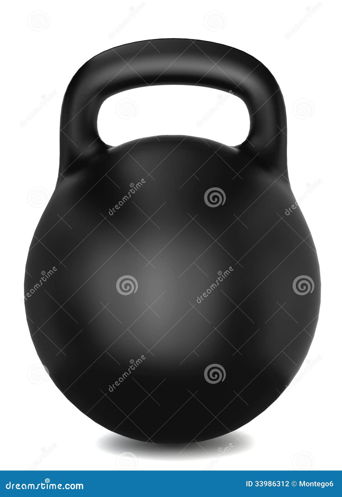 Poids de fer illustration stock. Illustration du noir - 33986312