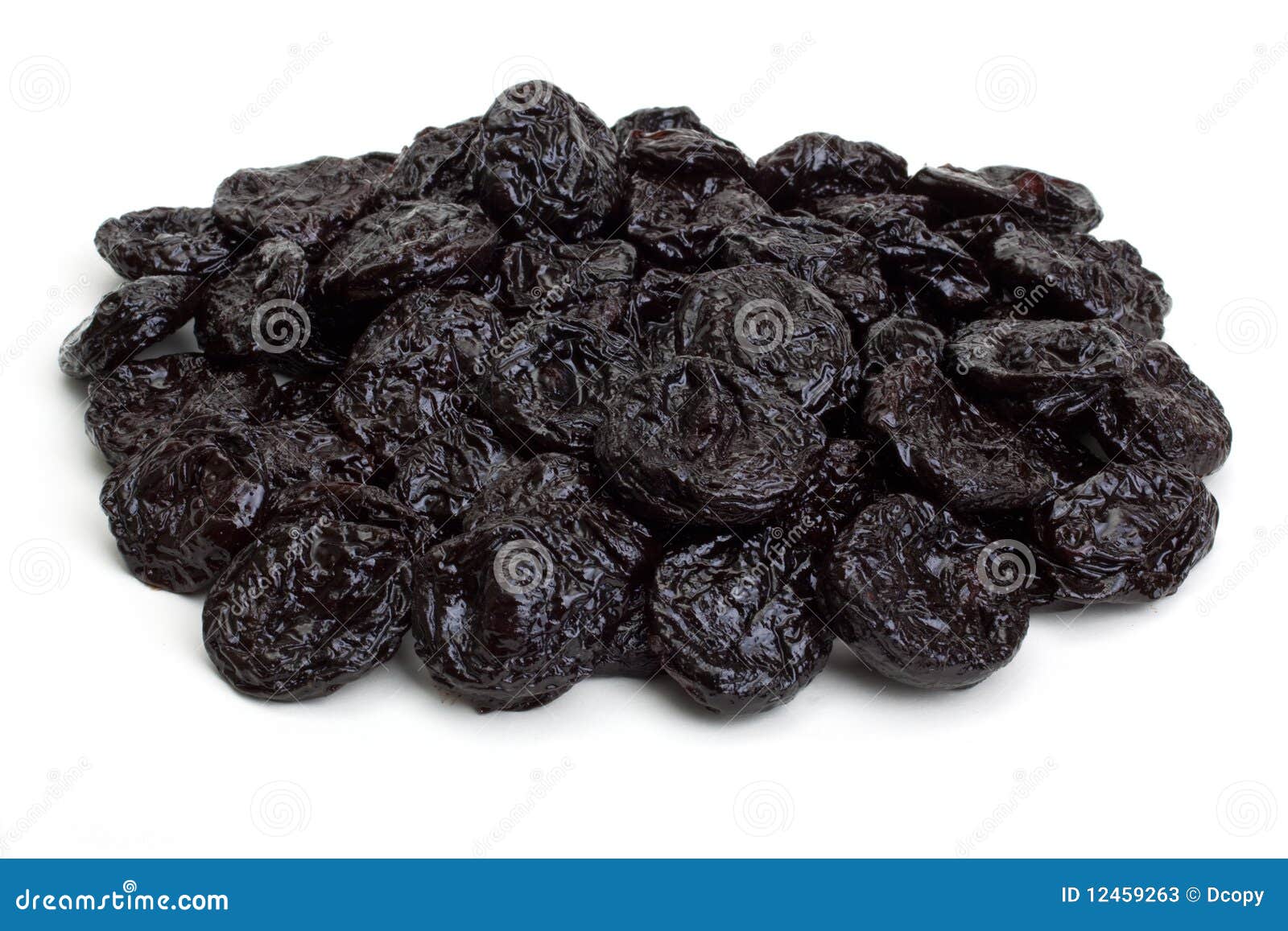 Poignée Sèche De Pruneaux Noirs Image stock - Image du noir ...