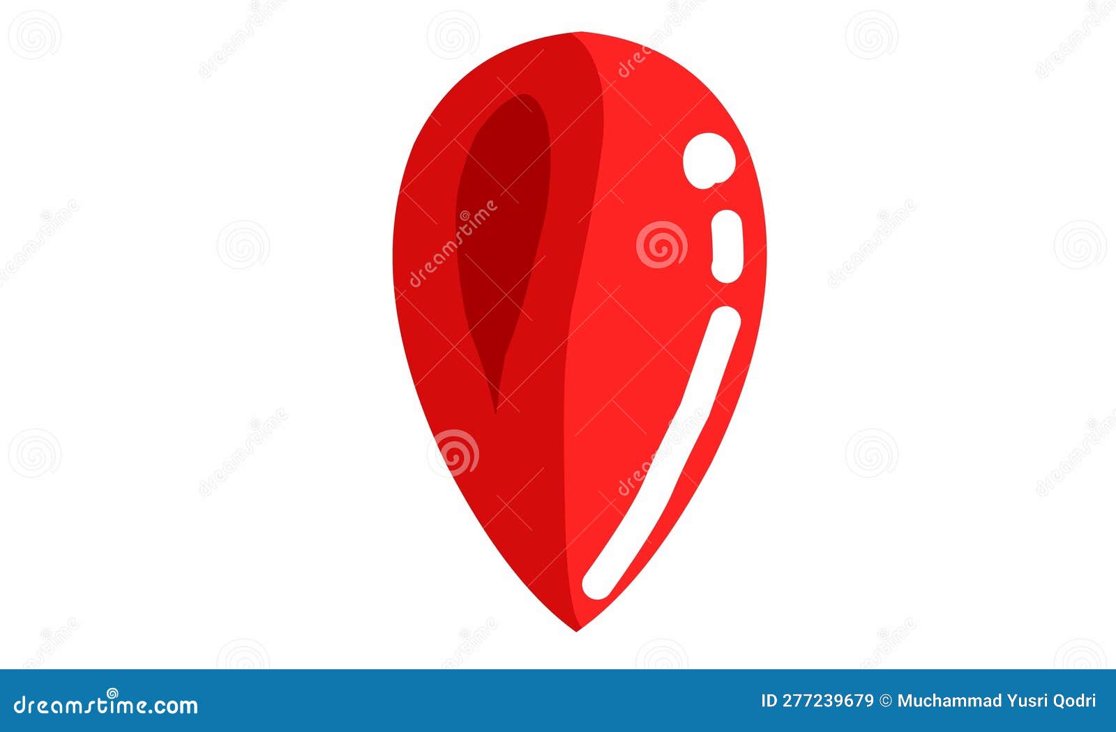 Poin mark or symbol mark stock vector. Illustration of poin - 277239679