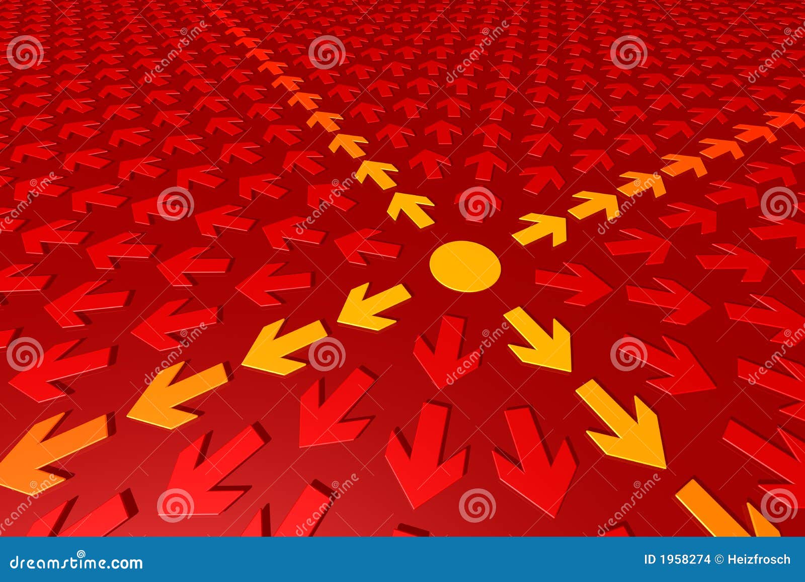 Point and arrows stock illustration. Illustration of abstract - 1958274