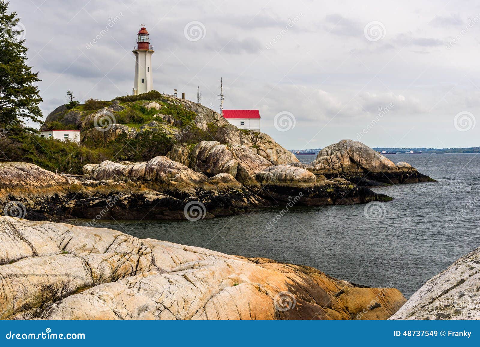 Point Atkinson Lighthouse, West Vancouver, Canada Stock Image - Image ...