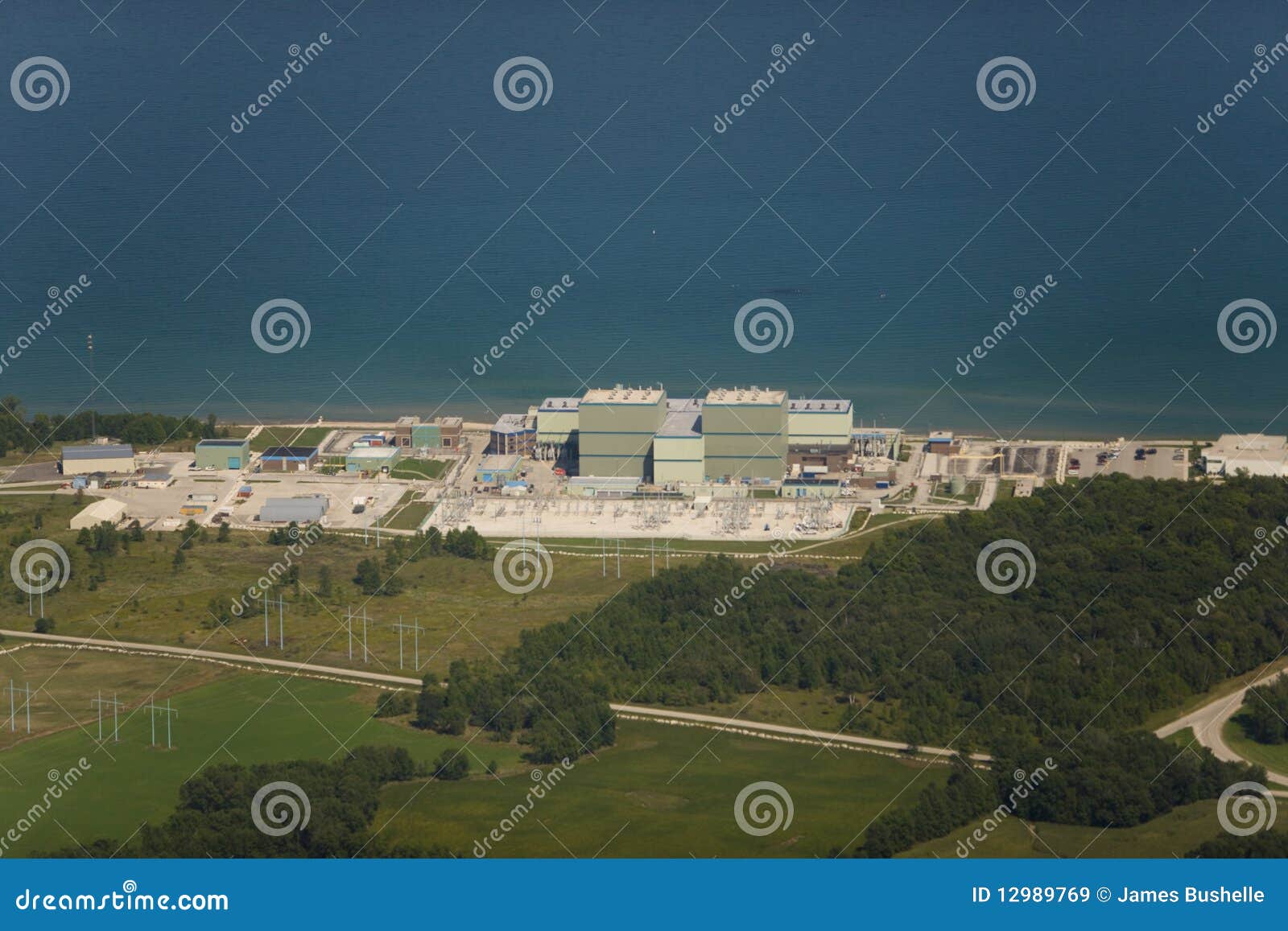 Point Beach Nuclear Power Plant Stock Image - Image of electricity ...