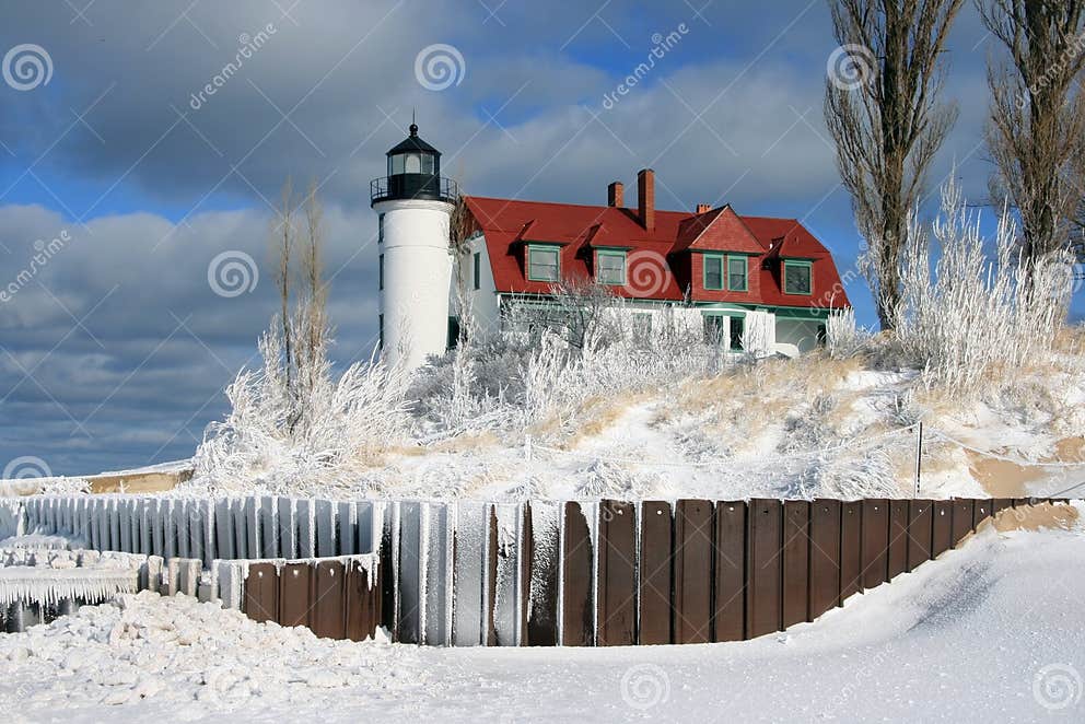 Point Betsie Lighthouse stock image. Image of betsie - 13373511