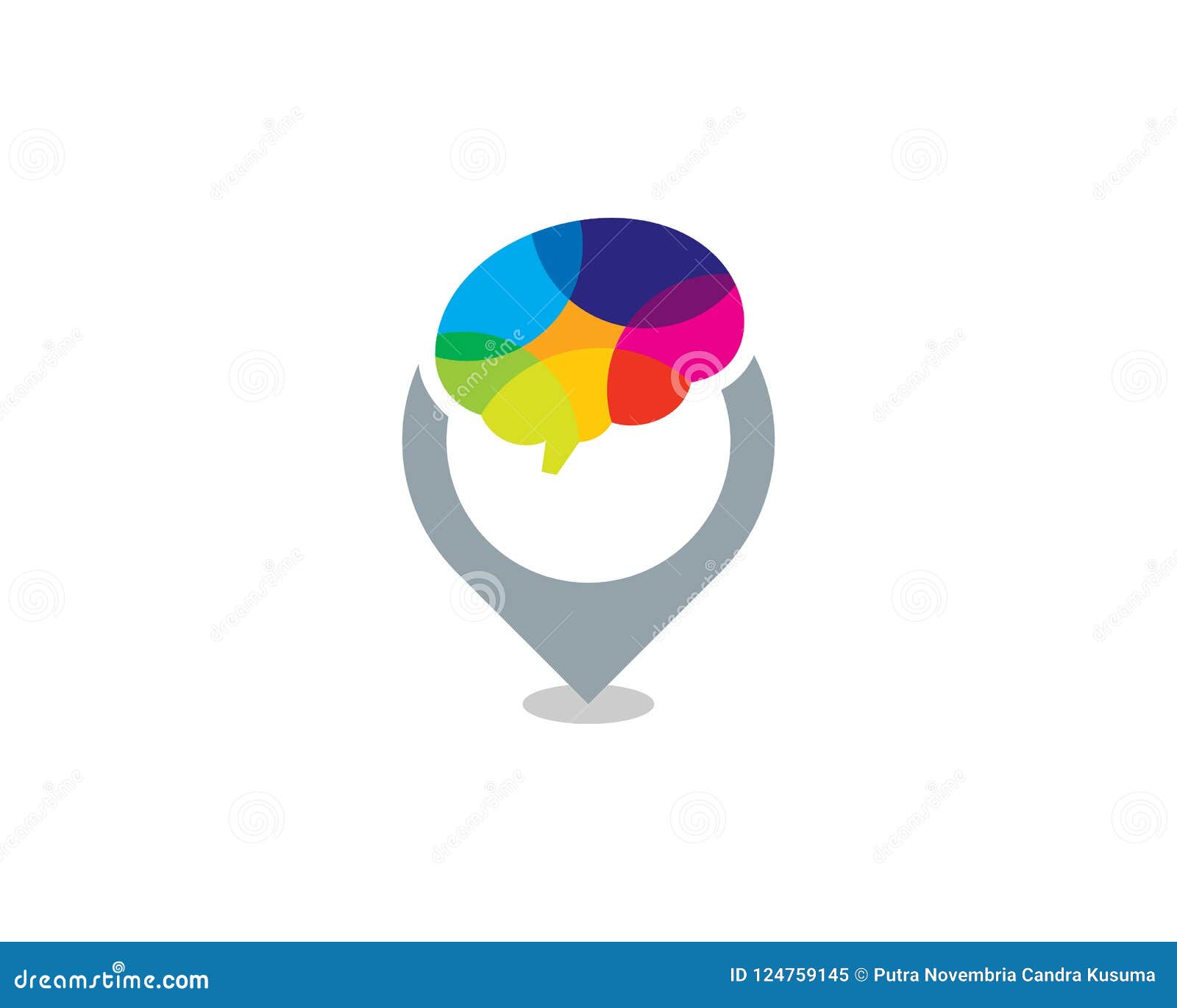 Point Brain Logo Icon Design Stock Vector - Illustration of branding ...