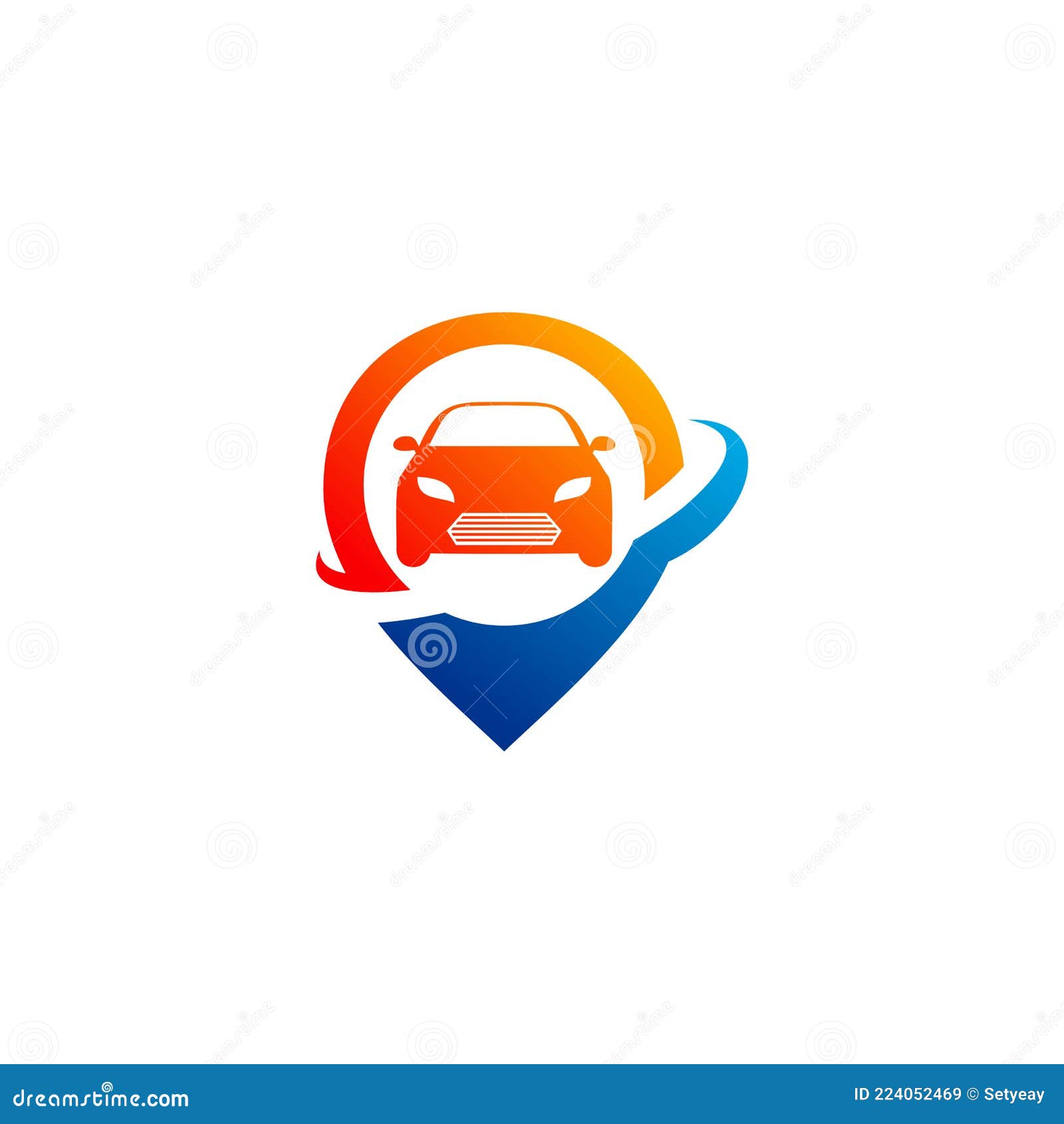 Point Car Logo Vector Template, Creative Car Logo Design Concepts Stock ...