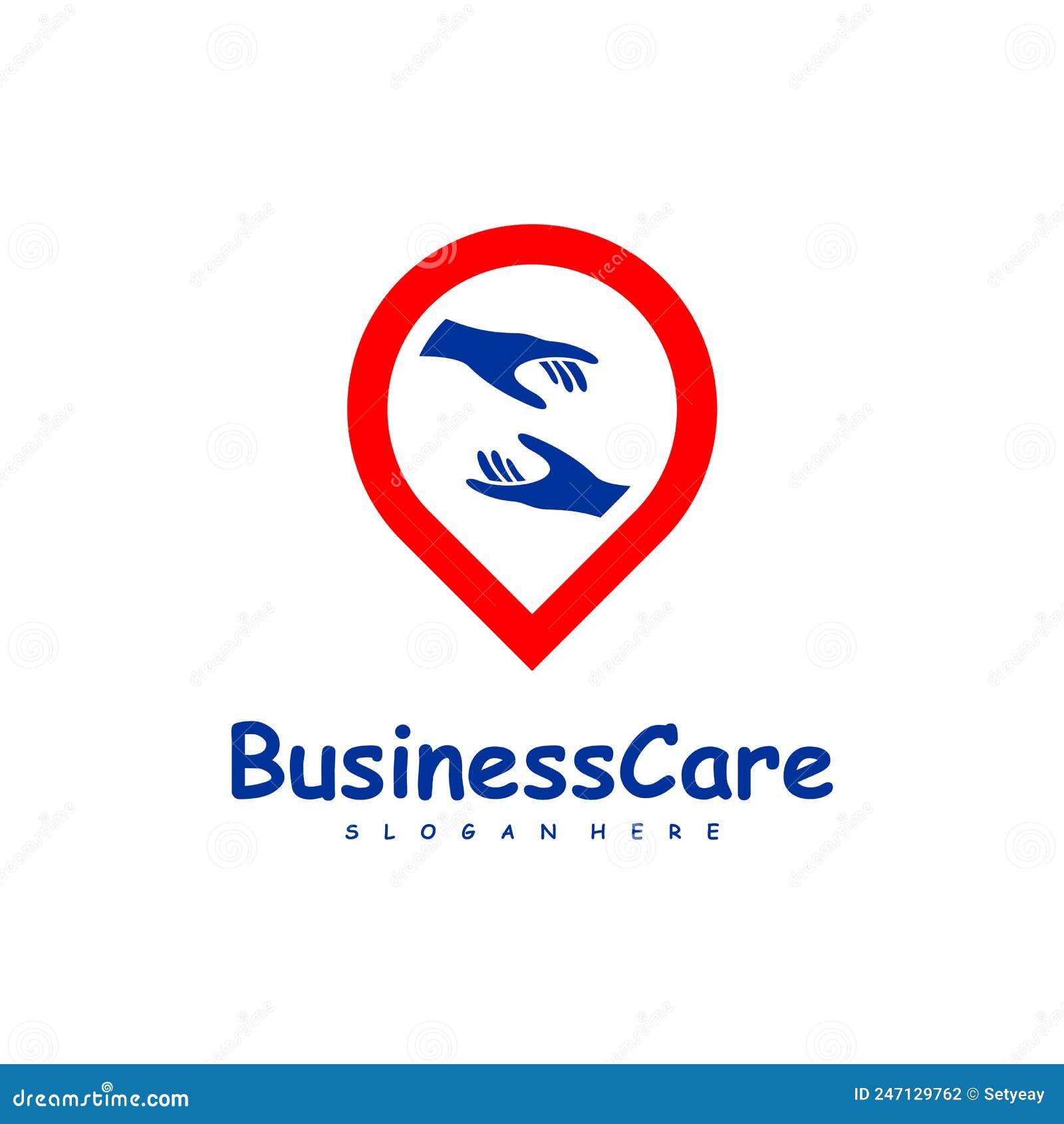 Point Care Logo Design Vector. Icon Symbol Stock Illustration ...