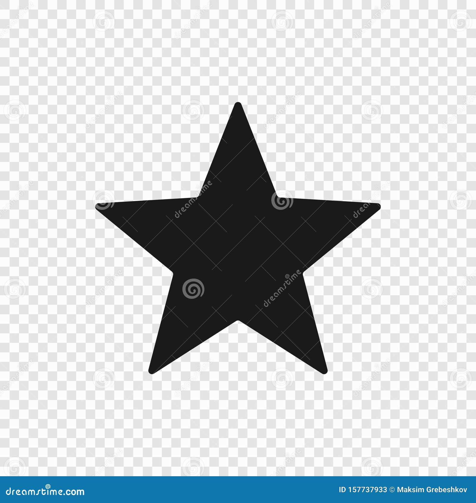 7 Point Star Badge Icon. Clipart Image Vector Illustration ...