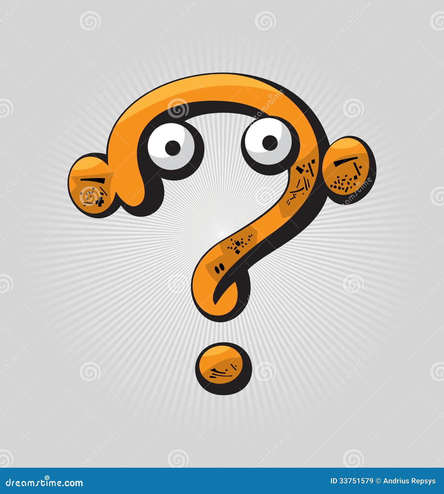 Point d'interrogation illustration de vecteur. Illustration du ...