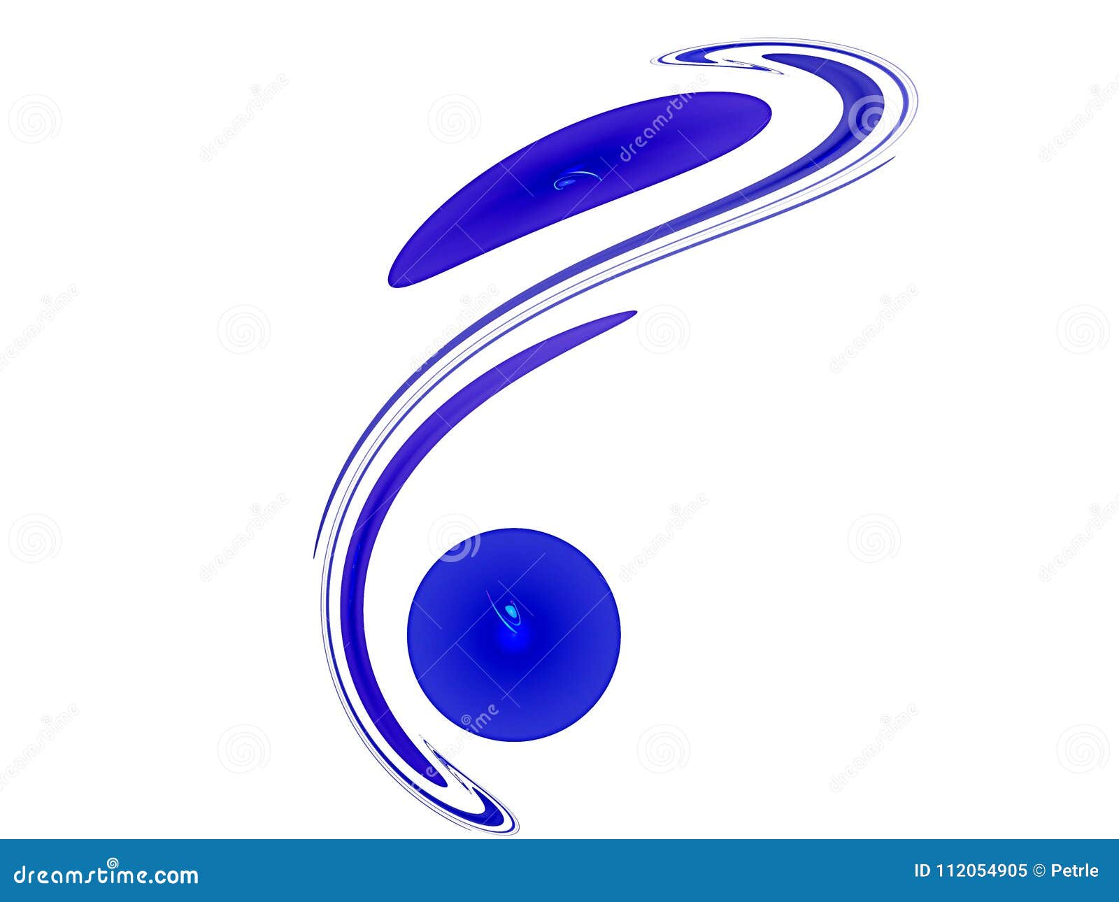 Point d'interrogation bleu illustration stock. Illustration du bleu ...