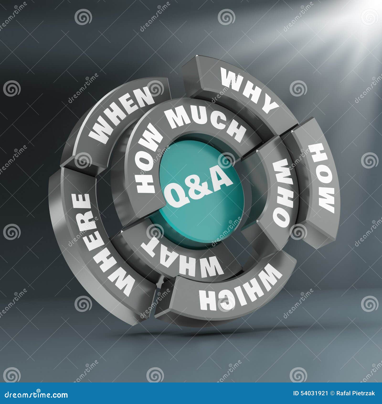 Point D'interrogation Et Mots De Question Illustration Stock ...