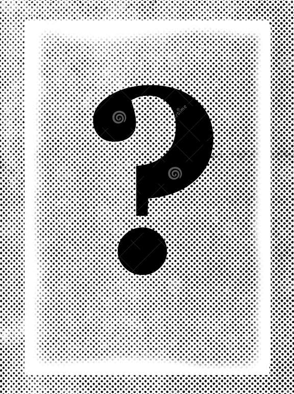Point D'interrogation Grunge Illustration Stock - Illustration du sale ...