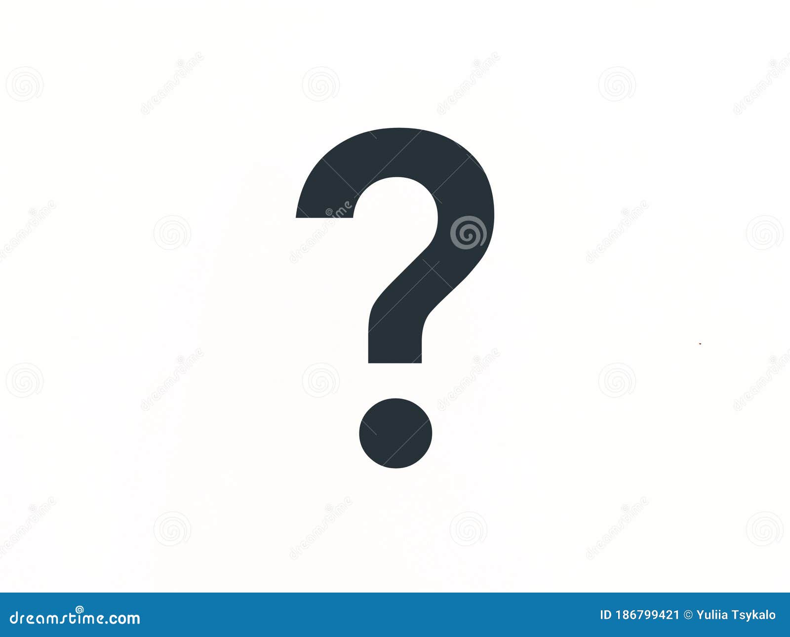 Point D'interrogation. Noir Et Blanc. Image stock - Image du concepts ...