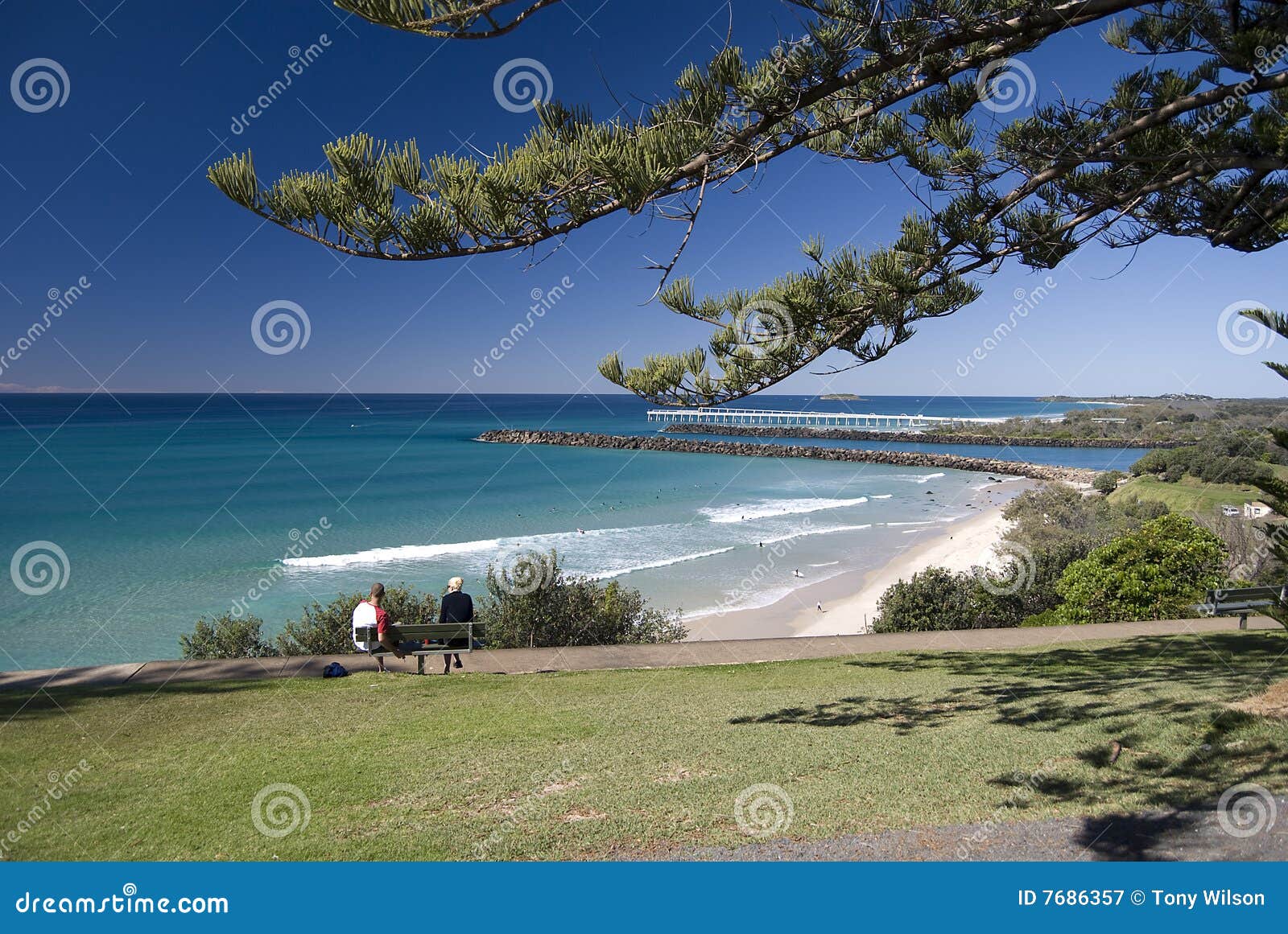 Point Danger Scenic stock image. Image of relaxing, break - 7686357