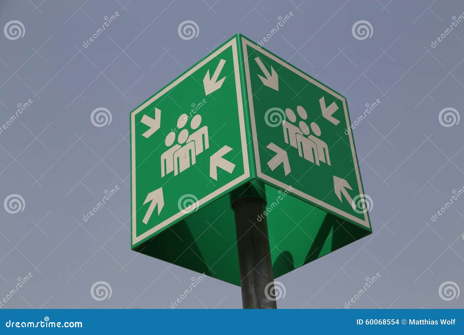 Point de rassemblement photo stock. Image du acier, point - 60068554