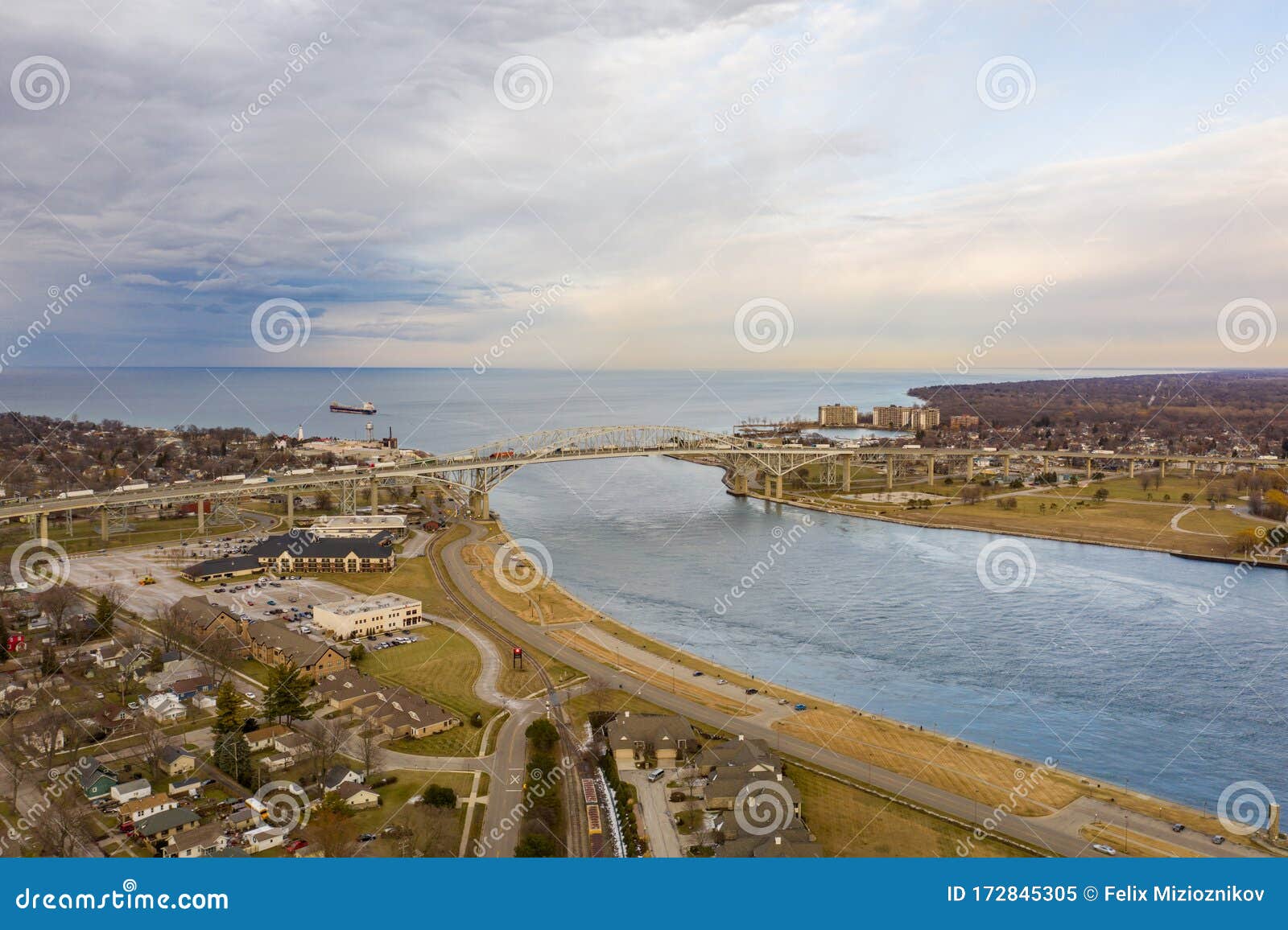 Point Edward Canada Shot with Aerial Drone Stock Image - Image of ...