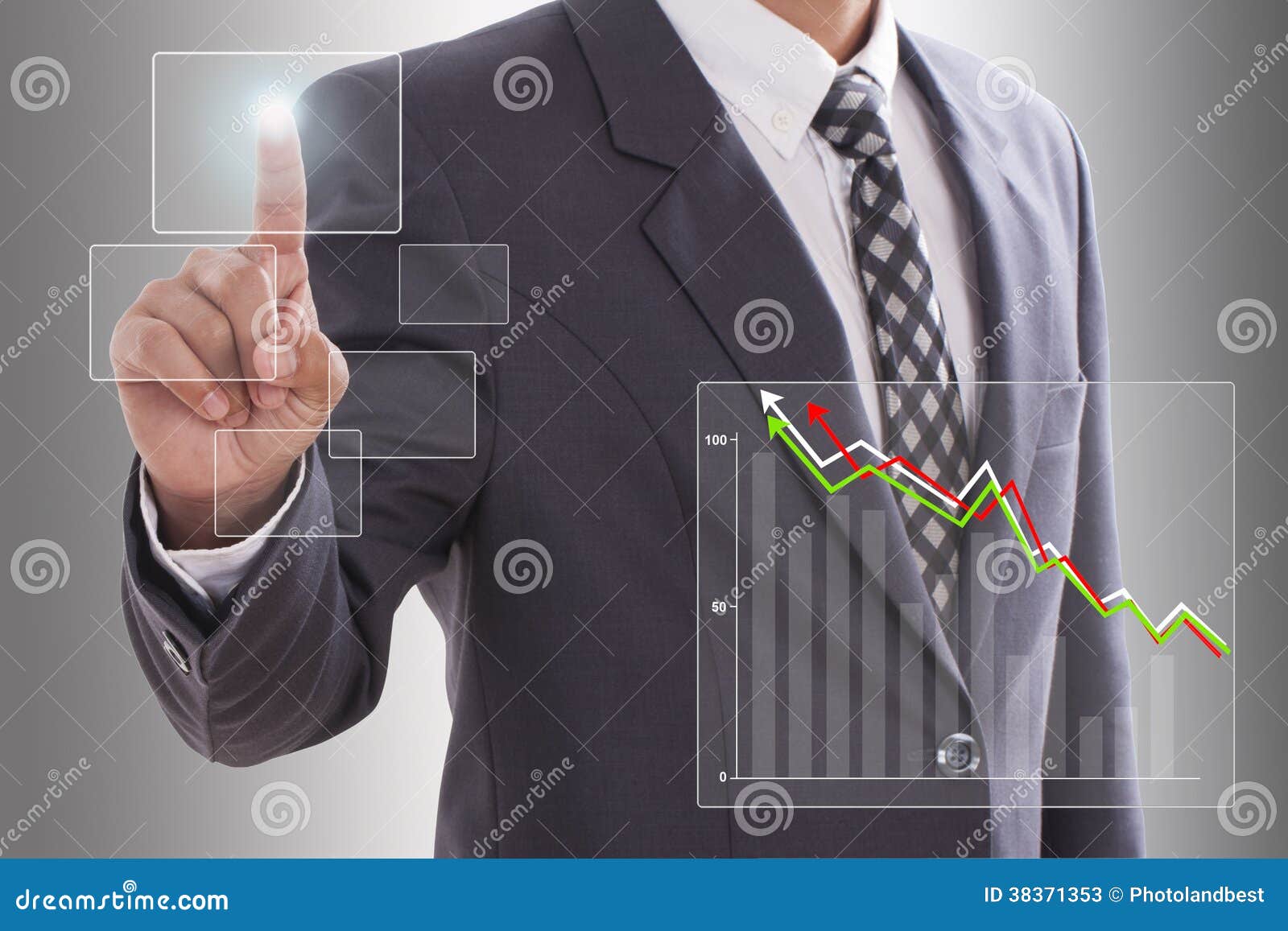 Point Finger at a Touch Screen Stock Image - Image of digital, cloud ...