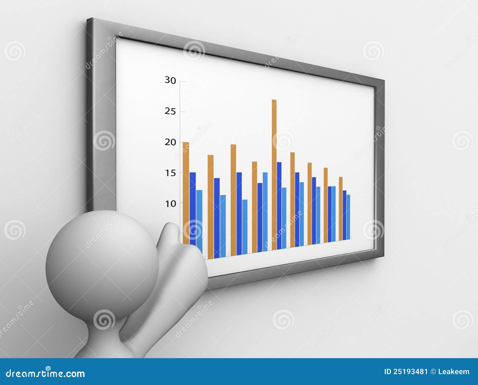 Point the graph stock illustration. Illustration of graph - 25193481