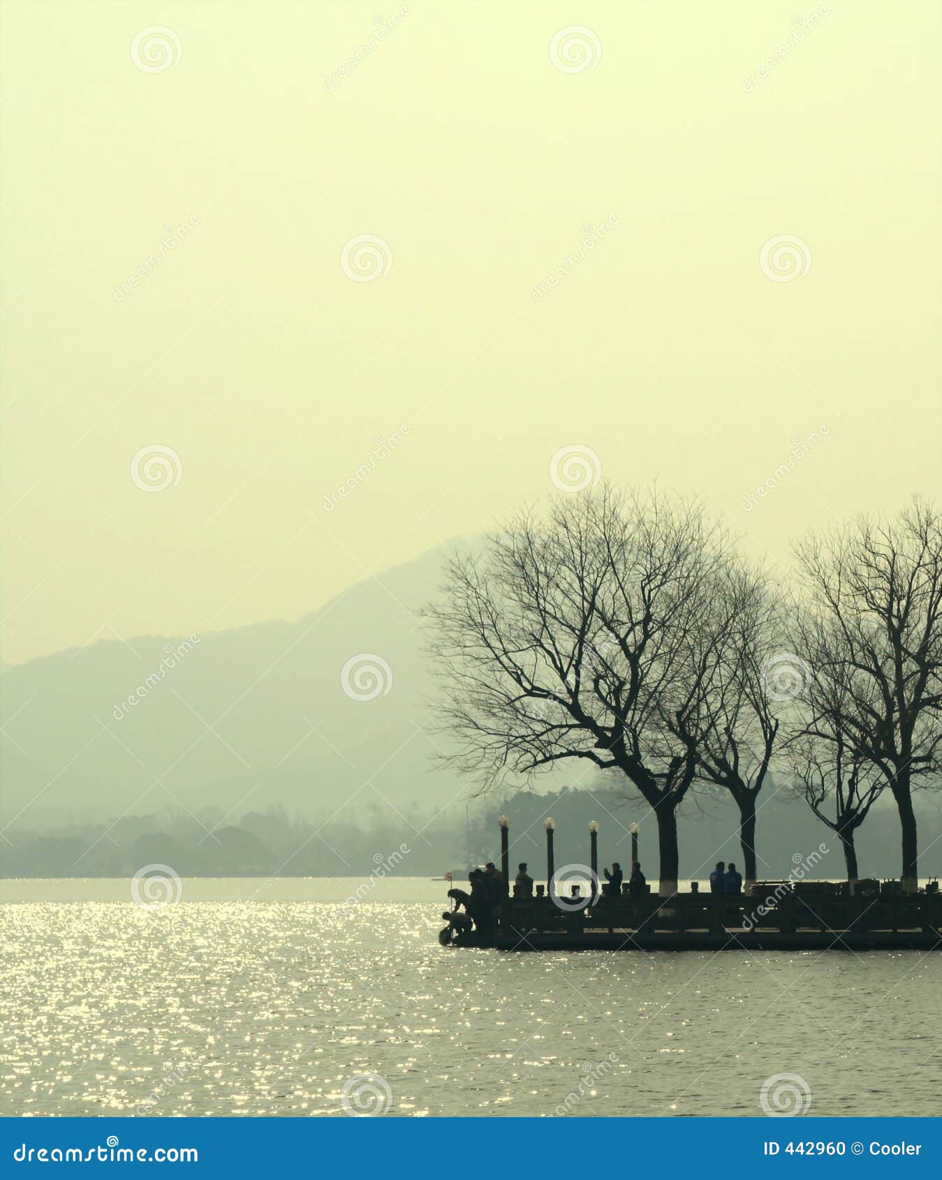 Point of land on lake stock photo. Image of waterfront - 442960