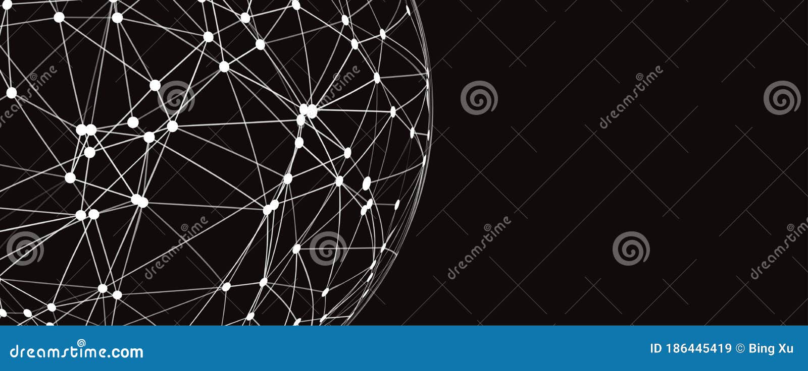 Point and Line Composed World Map,representing the Global,Global ...