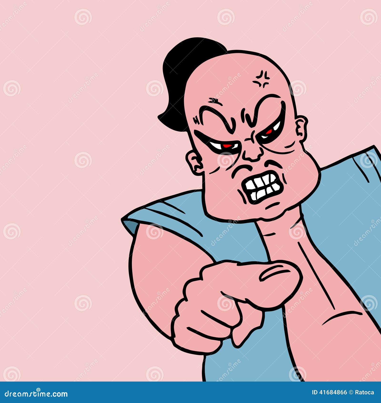 Point man stock vector. Illustration of genius, expressive - 41684866