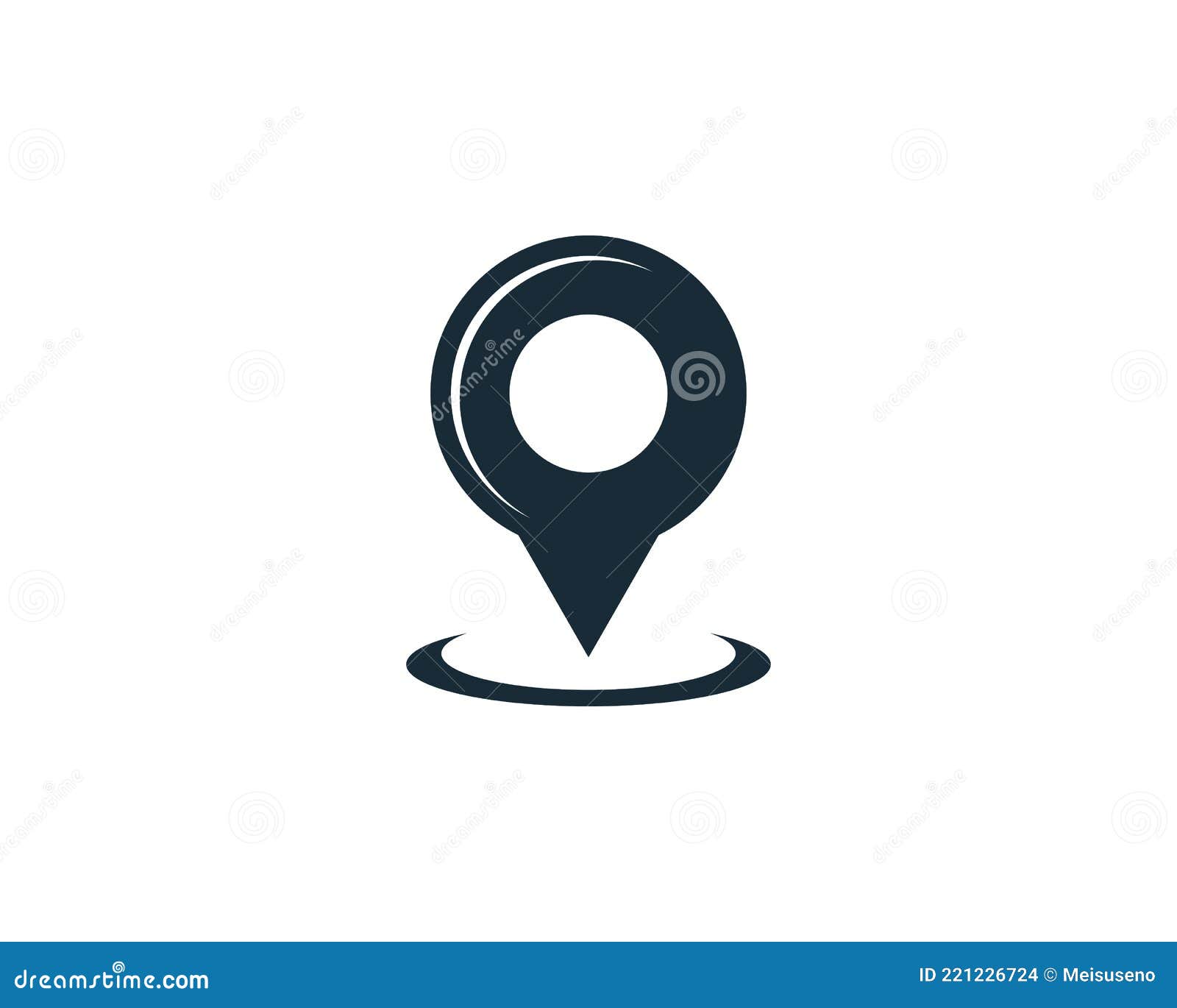Locate Icon, Location Pin Icon. Map Pin Place Marker. Cartoon Vector ...