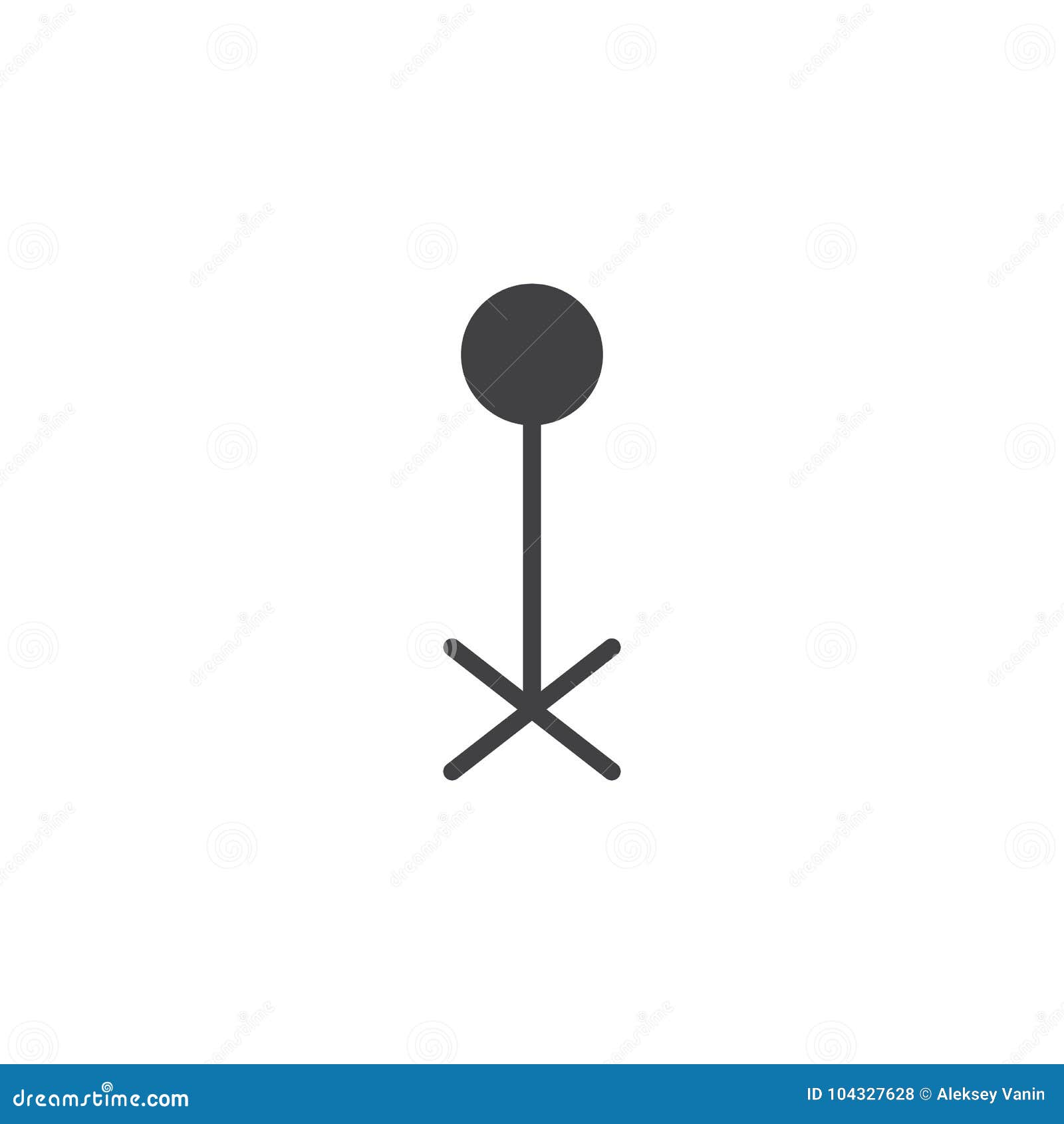 Point marker icon vector stock vector. Illustration of flat - 104327628