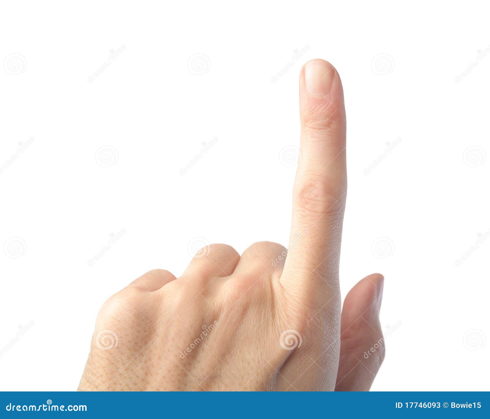 Point out stock image. Image of white, touch, finger - 17746093