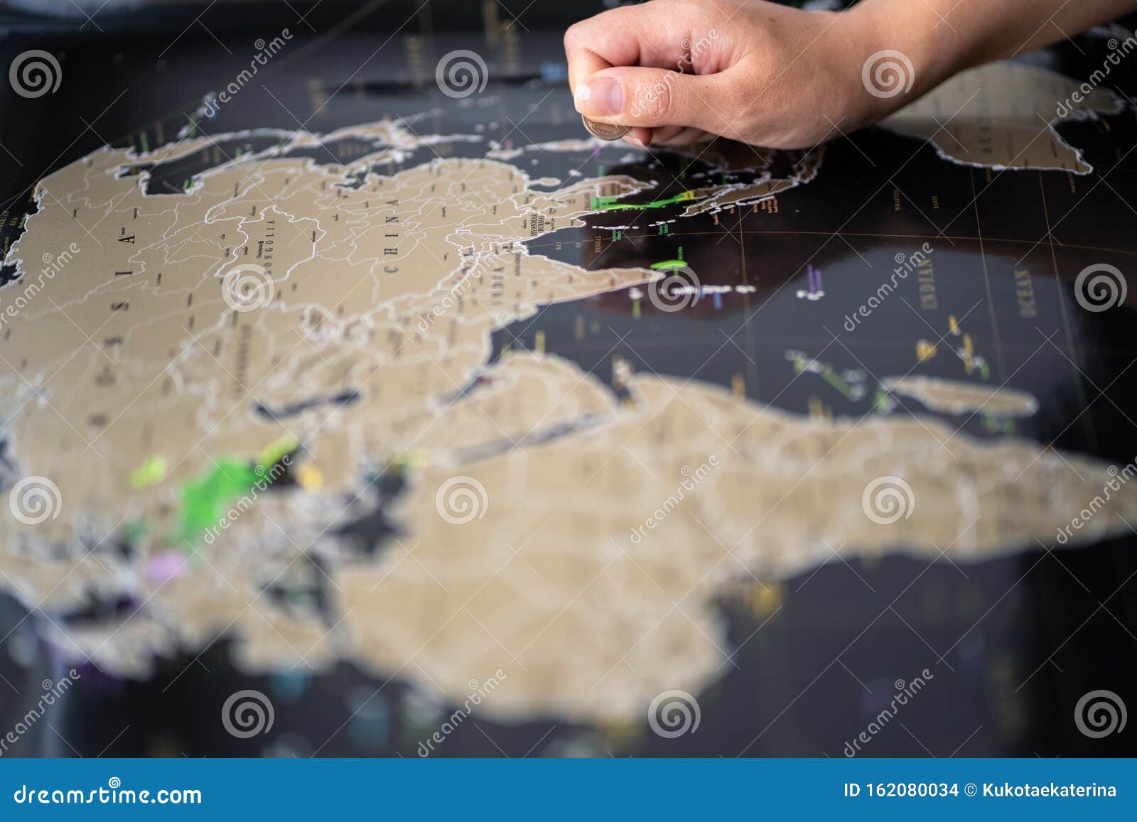 Point Place On The World Map. Mark On The Map Royalty-Free Stock ...