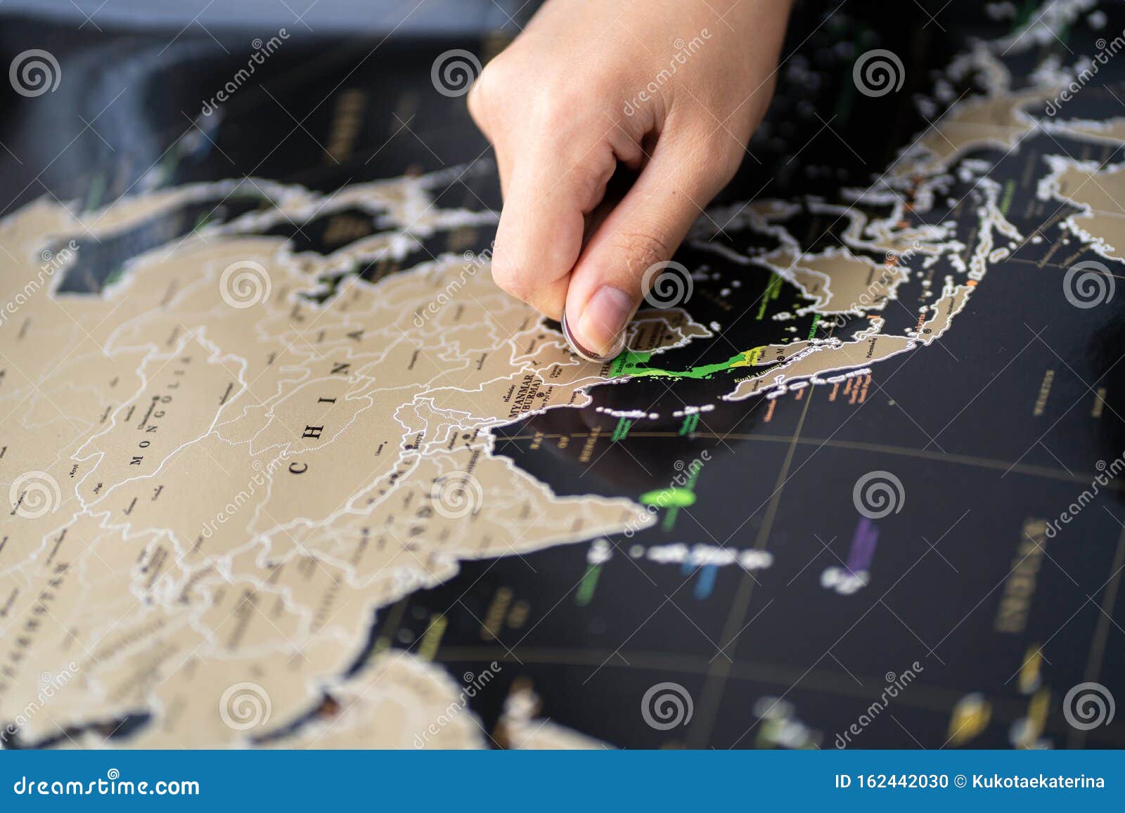 Point Place On The World Map. Mark On The Map Royalty-Free Stock ...